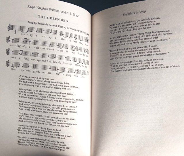 English Folk Songs – Ralph Vaughan Williams and A L Lloyd – Ramblings ...